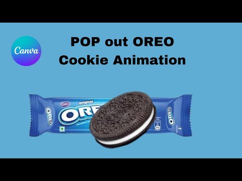 How I created a Pop out animation for an Oreo motion graphic Ad - YouTube