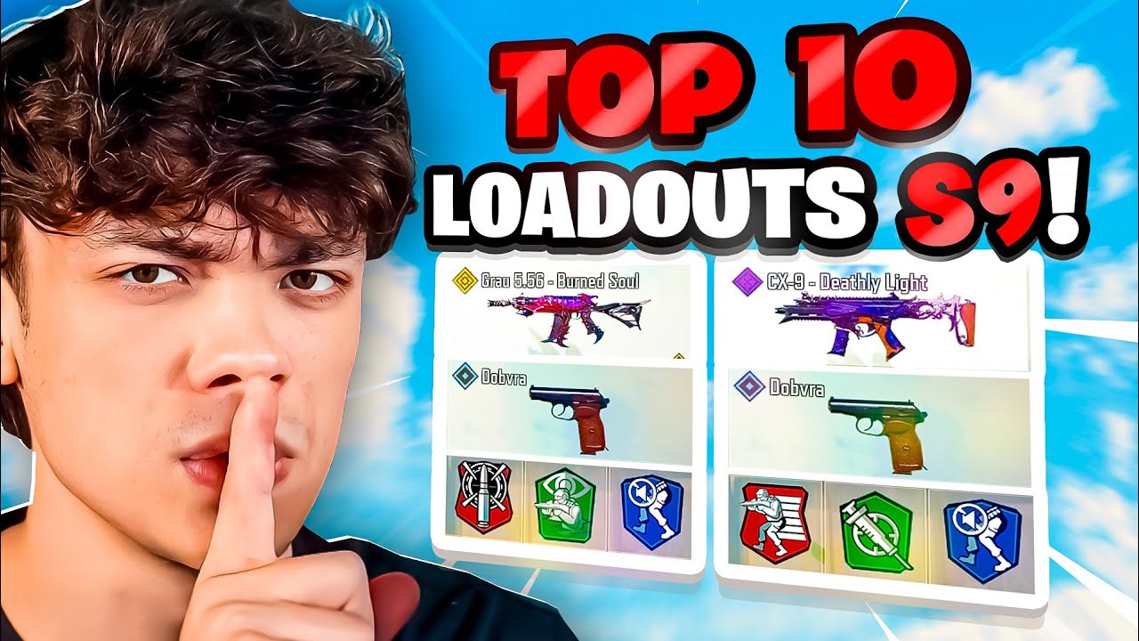 TOP 10 LOADOUTS in "SEASON 9" of COD Mobile! - YouTube