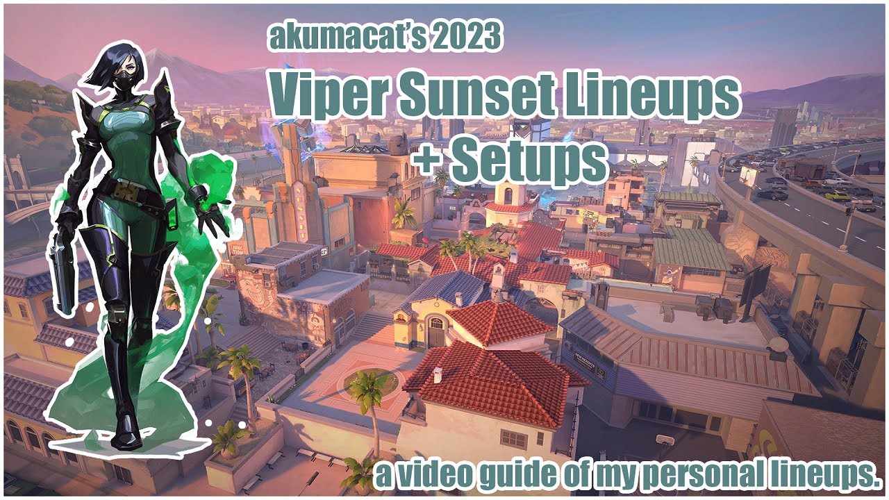 Viper Sunset Lineups and Setups (2023) - YouTube
