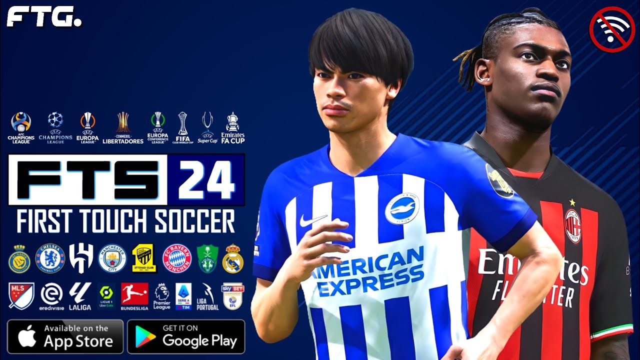 NOVO FTS 2024 EUROPEUS E LIBERTADORES ATUALIZADO COM MUNDIAL DE CLUBES ...