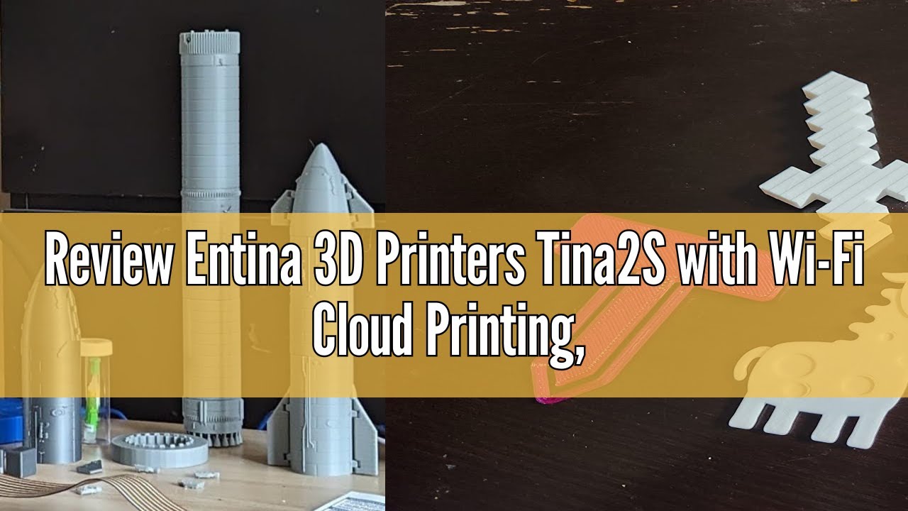 Review Entina 3D Printers Tina2S with Wi-Fi Cloud Printing, Fully ...