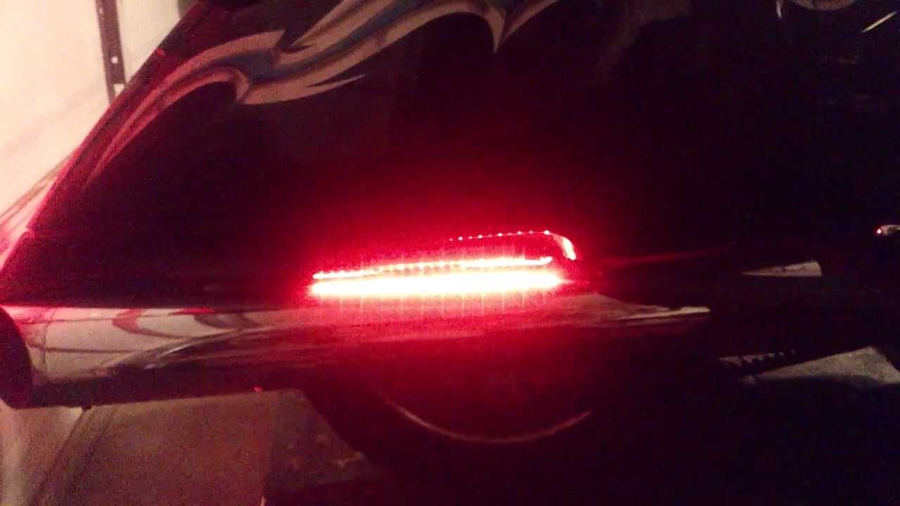 LED running/brake/turn lights on Victory Vision - YouTube