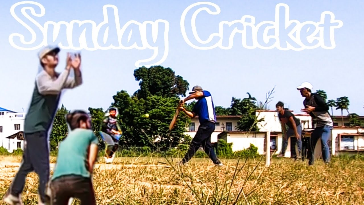 Sunday Cricket Match🏏| I got out at the crucial time| Agartala |Tripura ...