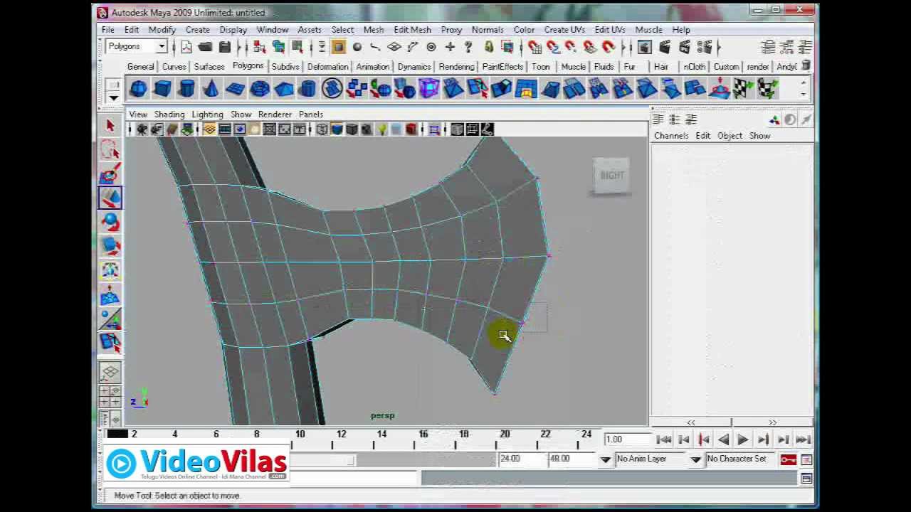 Telugu Maya Basics Tutorials 11 Axe Modeling Part 01 Youtube
