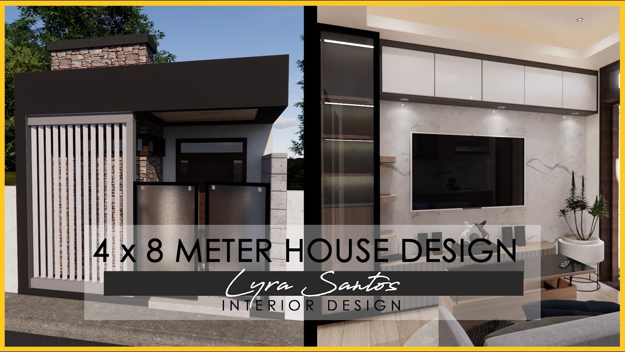 4 x 8 House Design Idea - YouTube