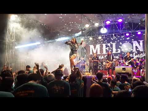 Melon miusik Della monica live Rejoagung