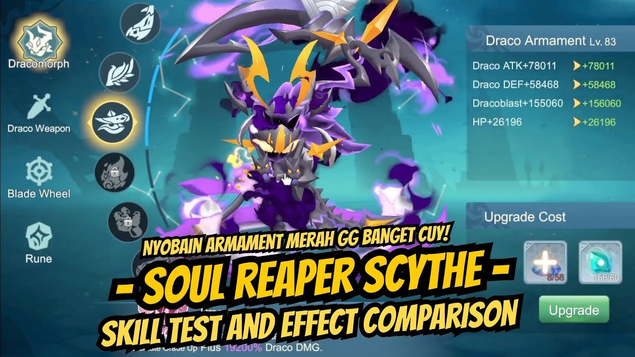 Soul Reaper Scythe Test and Comparison (Solana Character) - Draconia ...