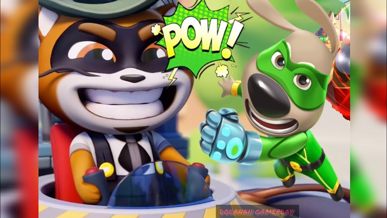 Talking Tom Hero Dash, Super Hero Ben Special Events New Game ...