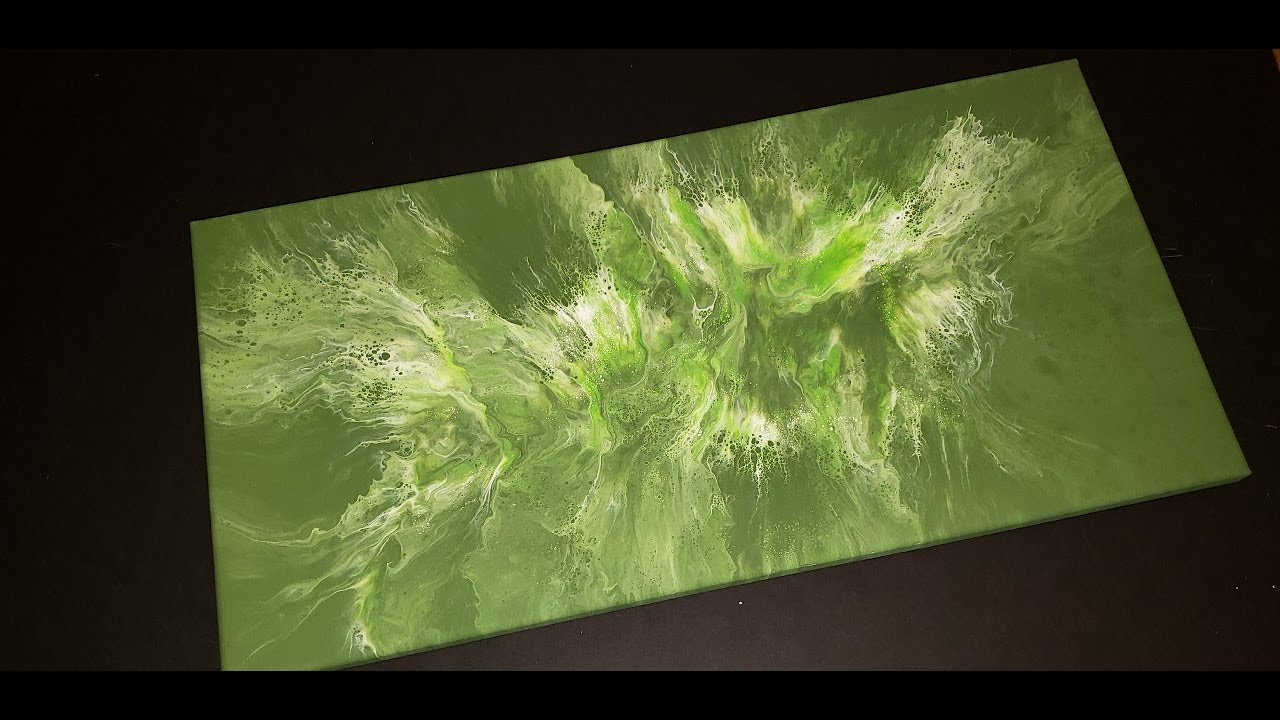 #53 Healthy positive subliminal word infusion Acrylic Painting Dutch ...