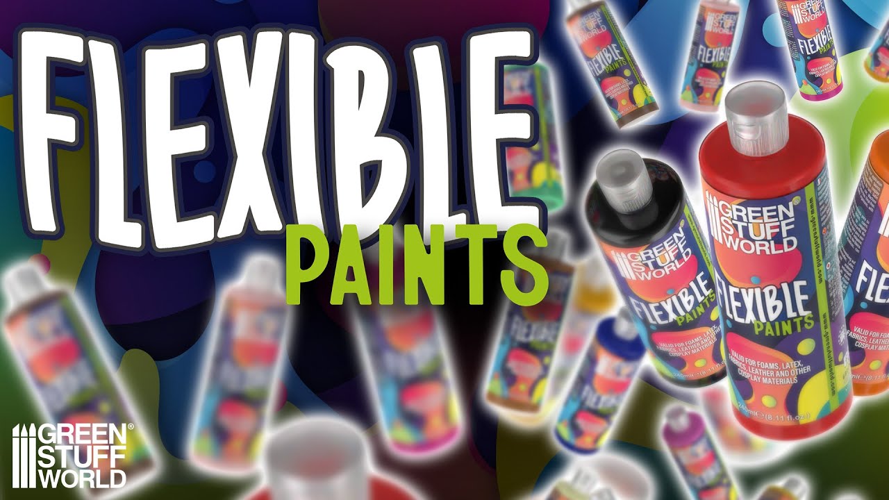 Flexible Paints by Green Stuff World 🎨 - YouTube