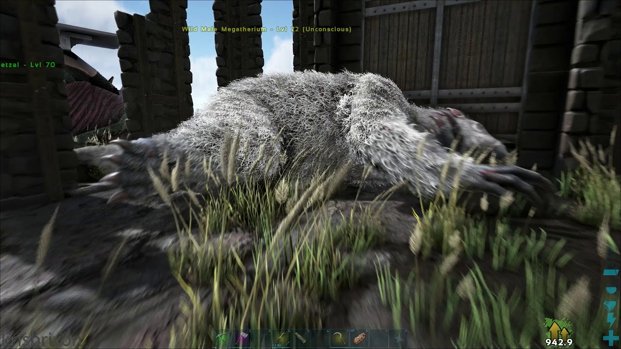 Ark: Survival Evolved - Island - S1E029 - Megatherium - YouTube