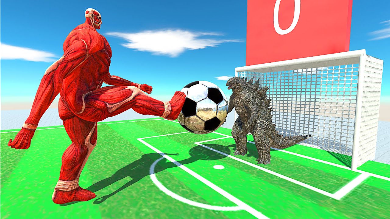 Who Can Catch The Titan Ball - Animal Revolt Battle Simulator - YouTube