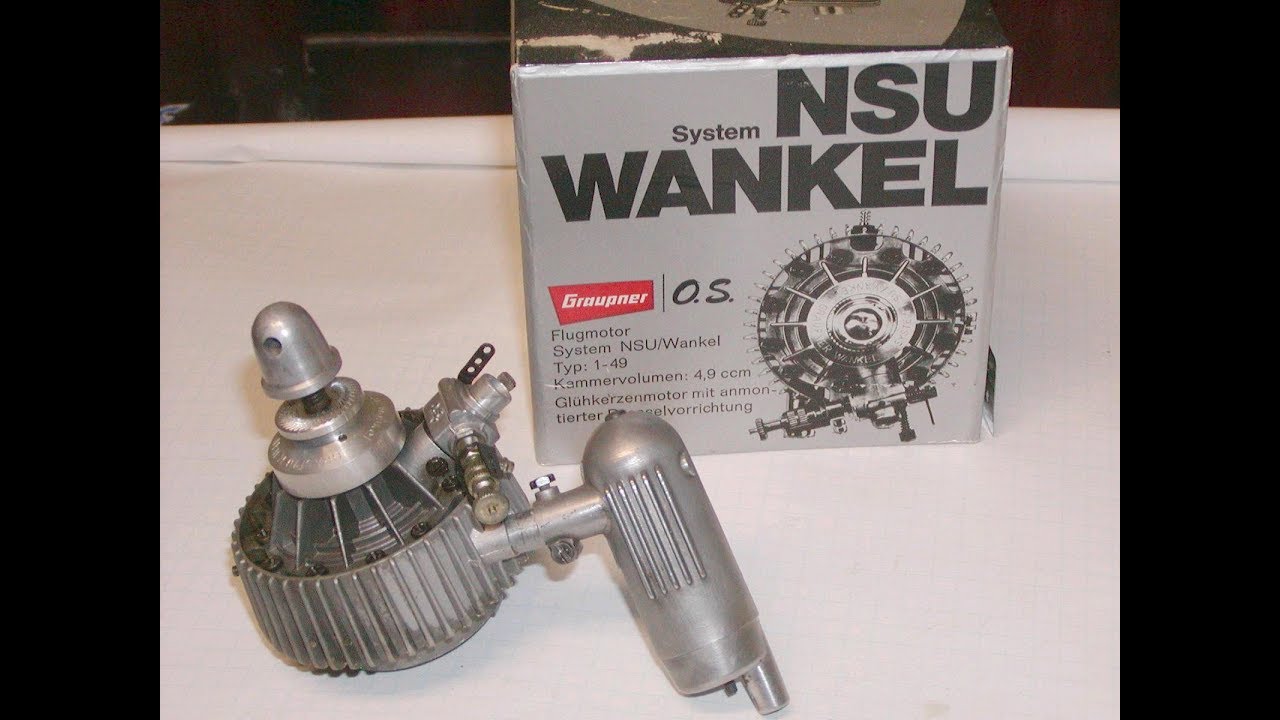 OS 30 Wankel Type 1 - YouTube