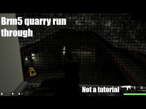 Roblox brm5 under ground quarry run through - YouTube