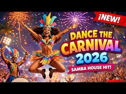 Carnival 2026 🎉 Batucada & Samba House | Dance the Carnival (3D Animation)