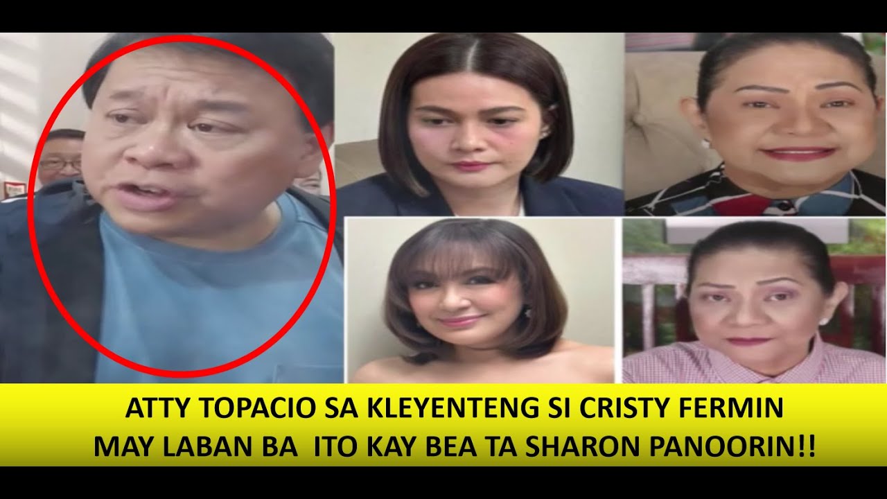 CRISTY FERMIN LAWYER ATTY TOPACIO NAGSALITA NA HINGIL SA MGA KASONG ...