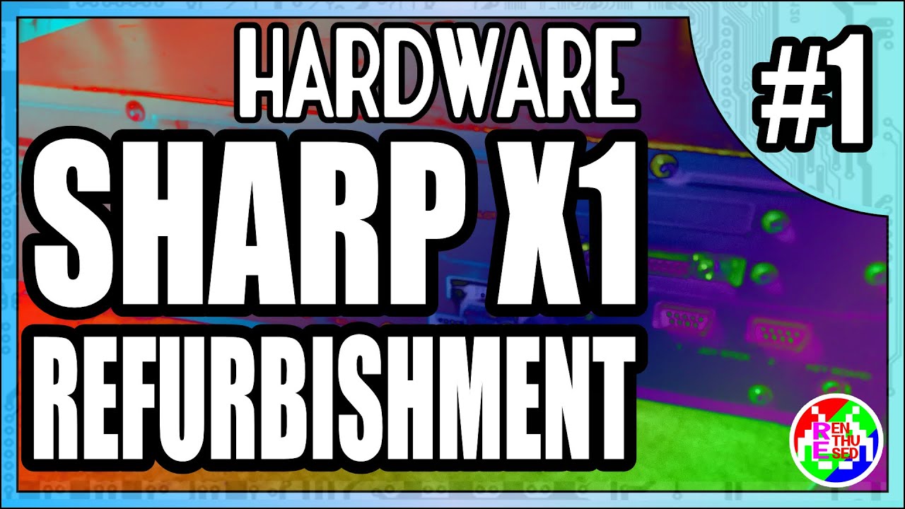 The Repair Pile: Refurbishing the Sharp X1 Part 1 - YouTube