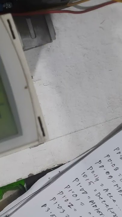 ABB vfd parameter settings - YouTube