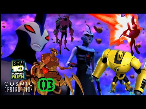 Ben 10 Ultimate Alien Cosmic Destruction Gameplay Part 3 Boss Seven ...