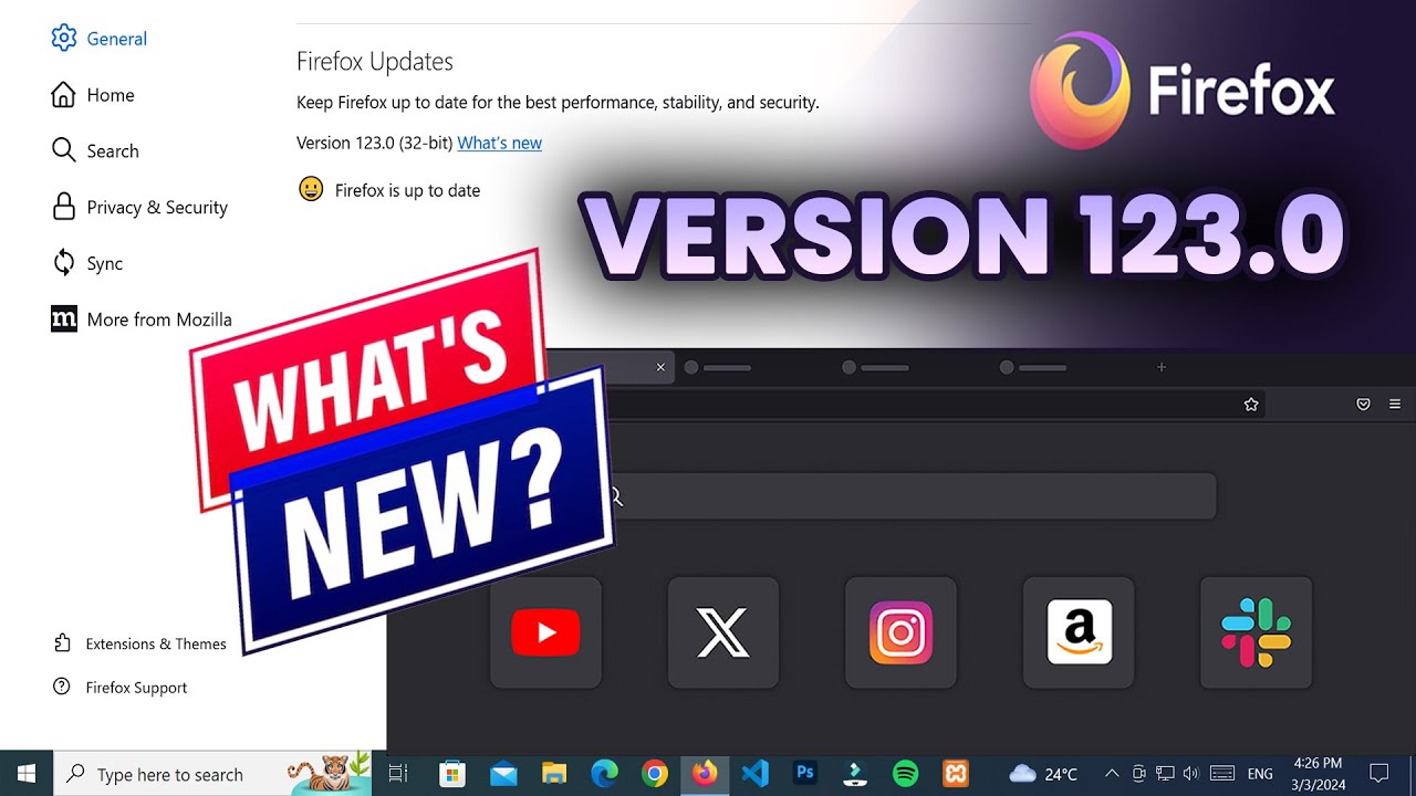 NEW!🔥Firefox Version 123.0 32-bit | Mozilla Firefox Updates ...