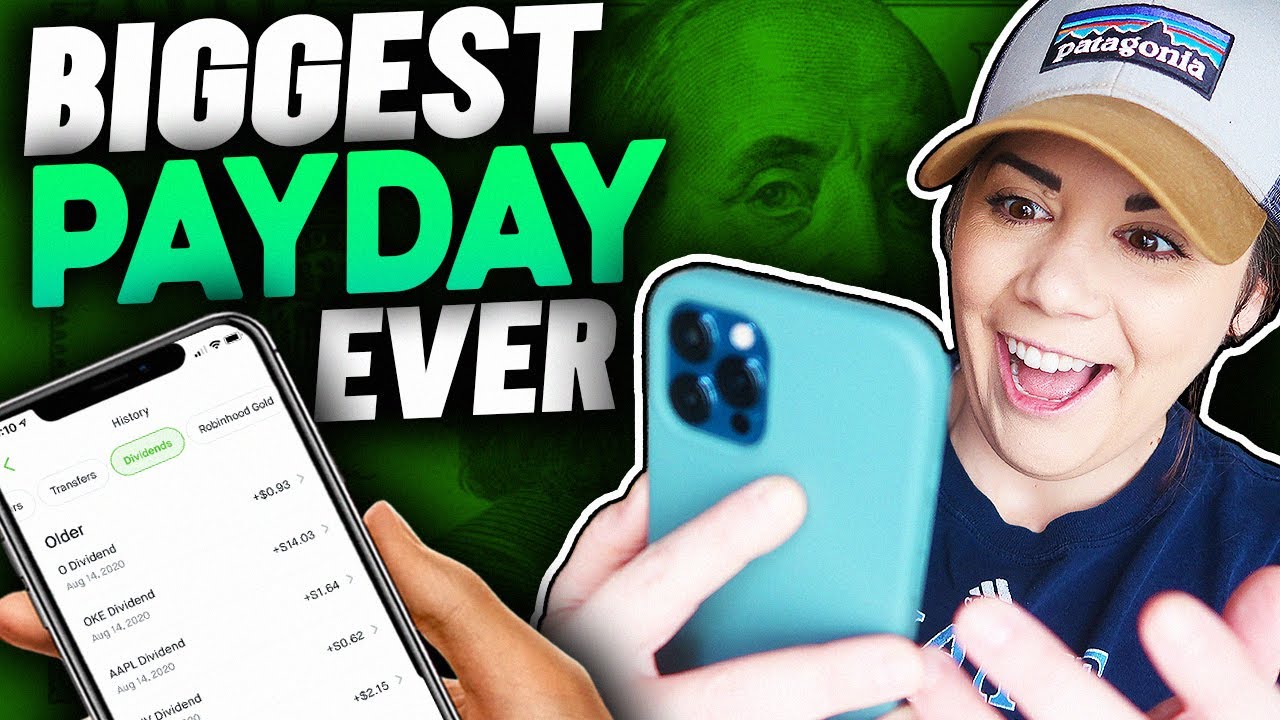 MY BIGGEST DIVIDEND INCOME MONTH - Biggest Paycheck Ever! (Passive ...