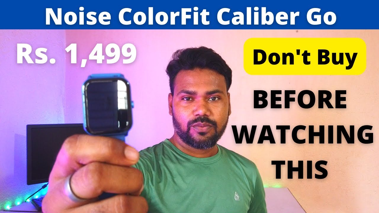 Noise Colorfit Caliber Go ⚡ 1.69" TFT Display, 40 Sports Modes || Sum ...