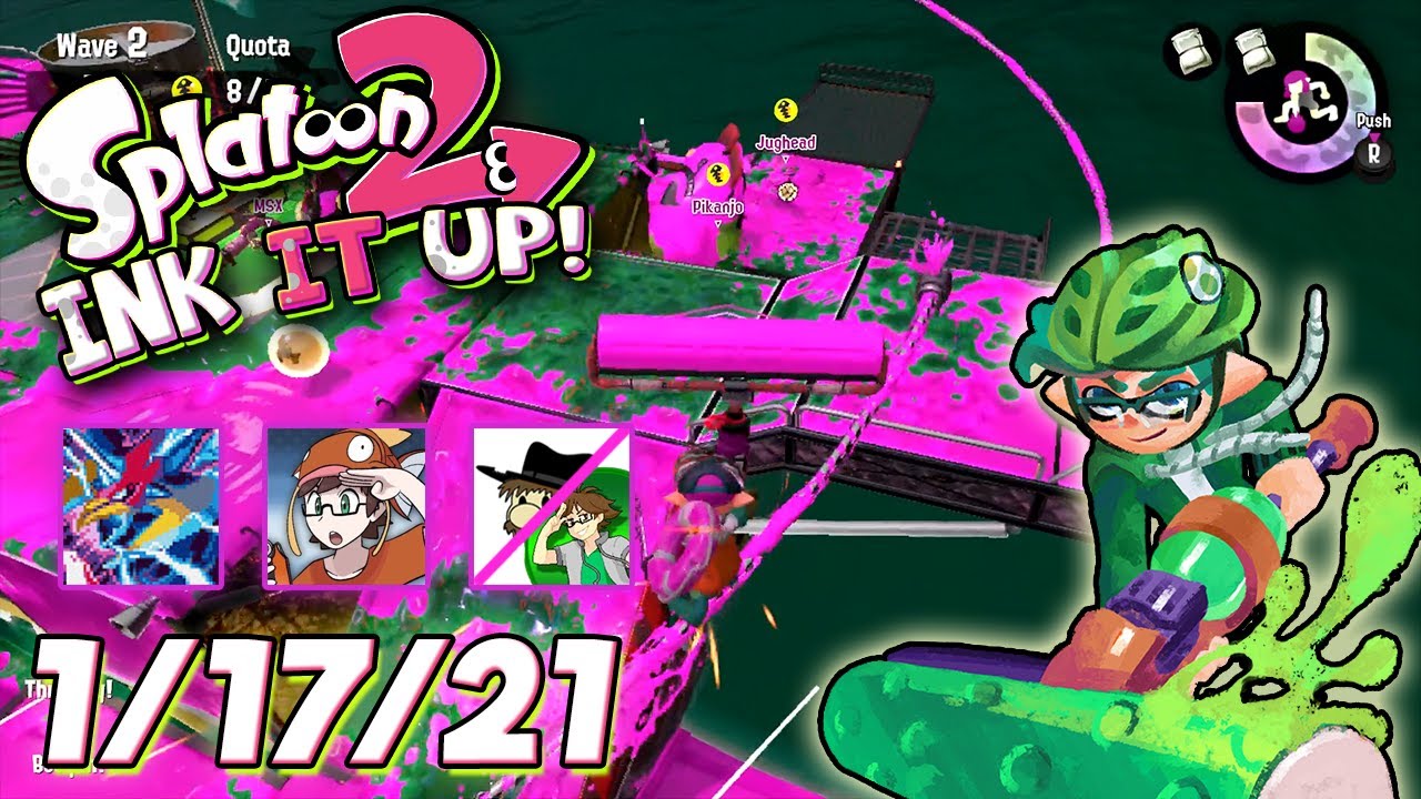 Splatoon 2 - Ink It Up! 1/17/21! Inking to the Top! - YouTube