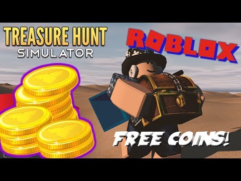 HOW TO GET 400 FREE COINS IN TREASURE HUNT SIMULATOR! (ROBLOX Treasure ...