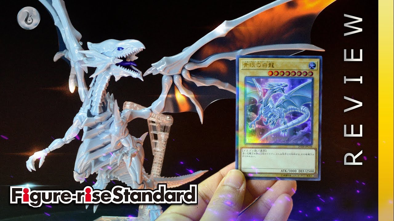 Let's build Yu-Gi-Oh! Blue-Eyes White Dragon Model Kit | Bandai Figure ...