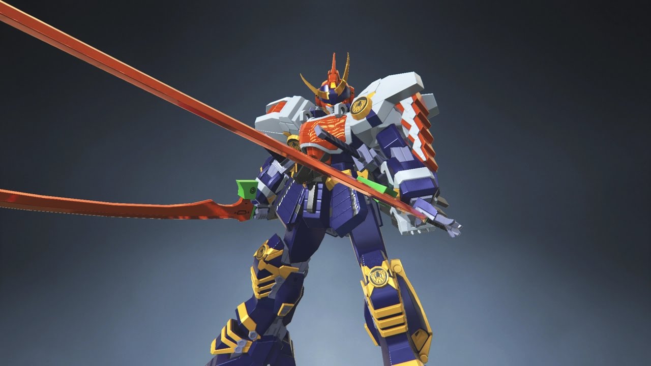 Gundam Breaker 3 Custom Build - Kamen Rider Gaim Gameplay - YouTube