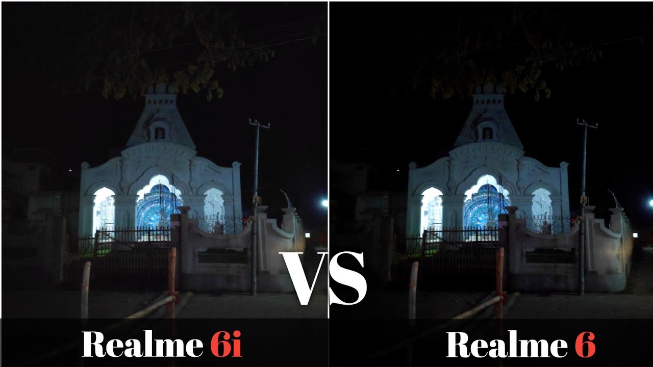 Realme 6i vs Realme 6 Camera Test Comparison - YouTube