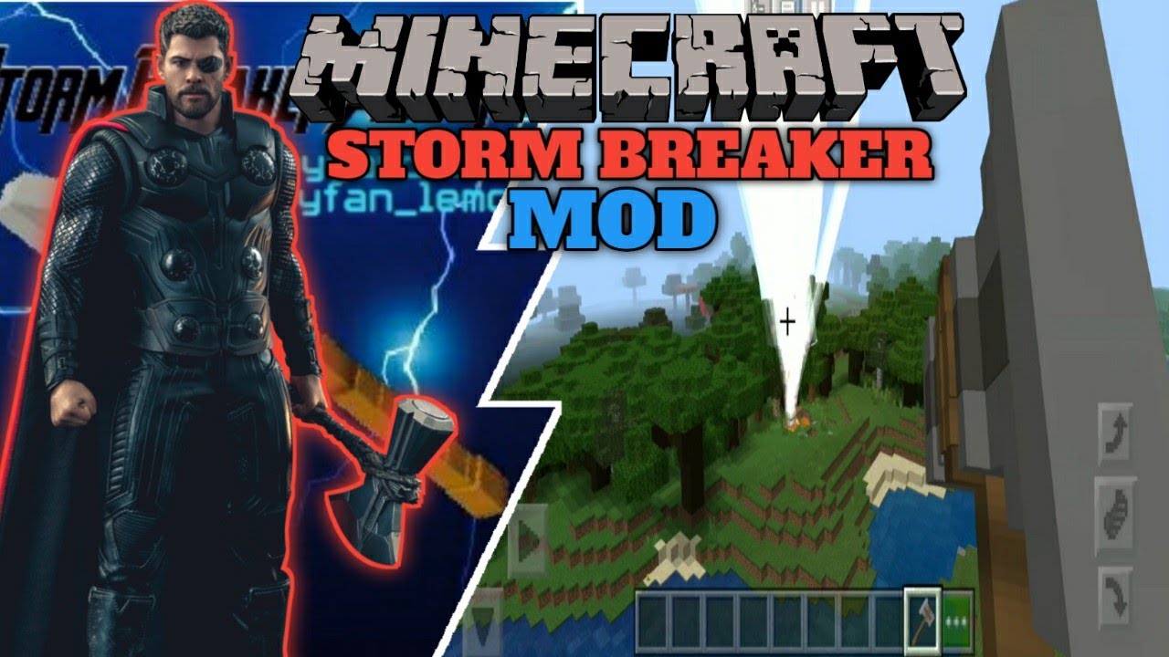 HOW TO DOWNLOAD STORMBREAKER IN MINECRAFT POCKET EDITION - YouTube