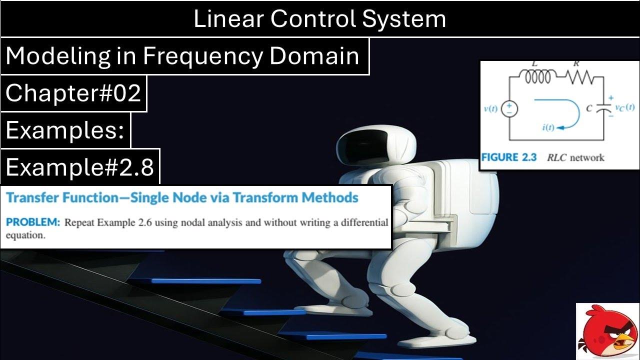 Linear Control System | Chapter#02 | Example#2.8 | Modeling in Frequency Domain | Wisely - YouTube