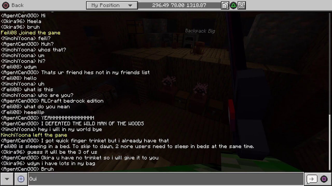 RLCRAFT BEDROCK EDITION fighting the wild man of the woods! - YouTube