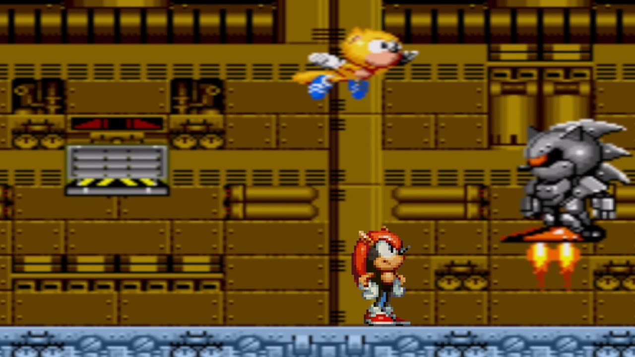 Mighty & Ray in Sonic 2 - YouTube
