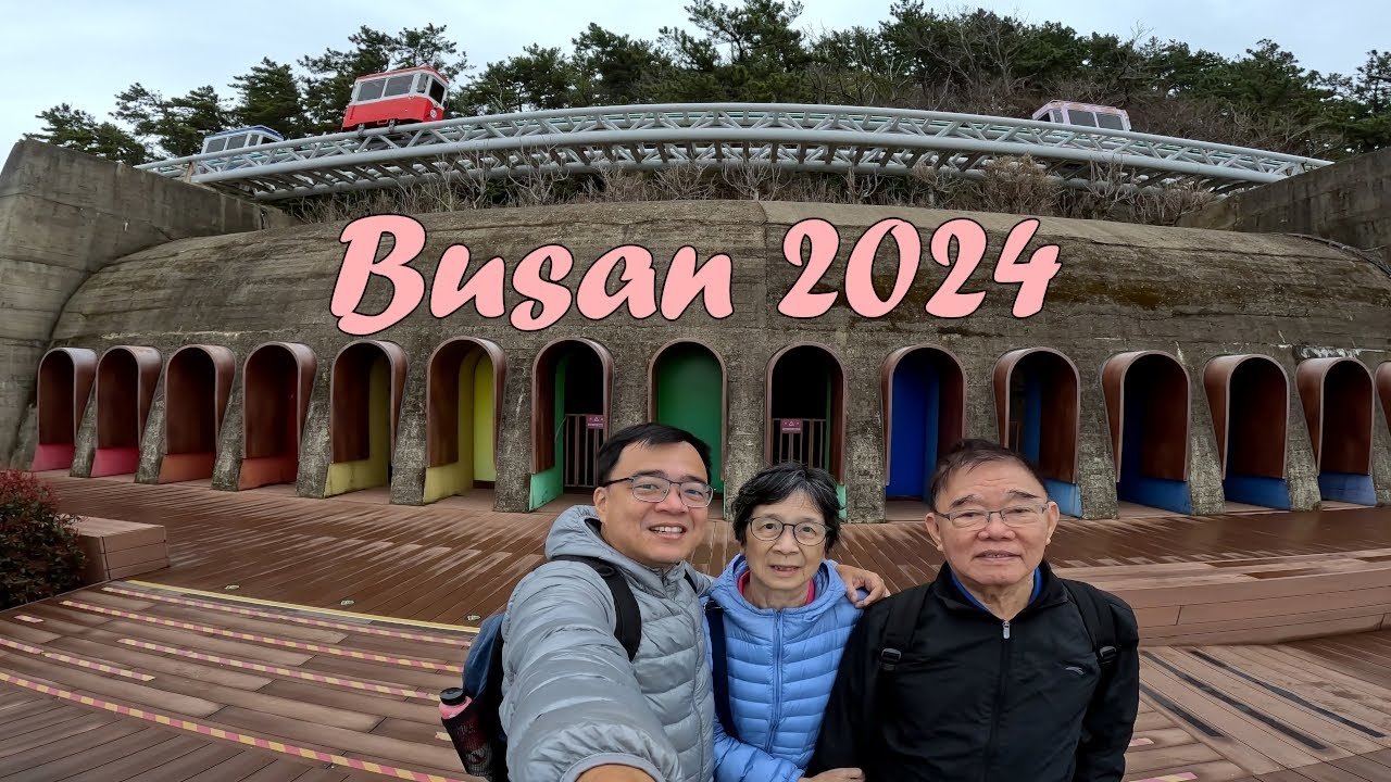 Korea 2024 Part 2 - Busan (Biff Square, Haeundae Capsule Car, Jalgachi ...