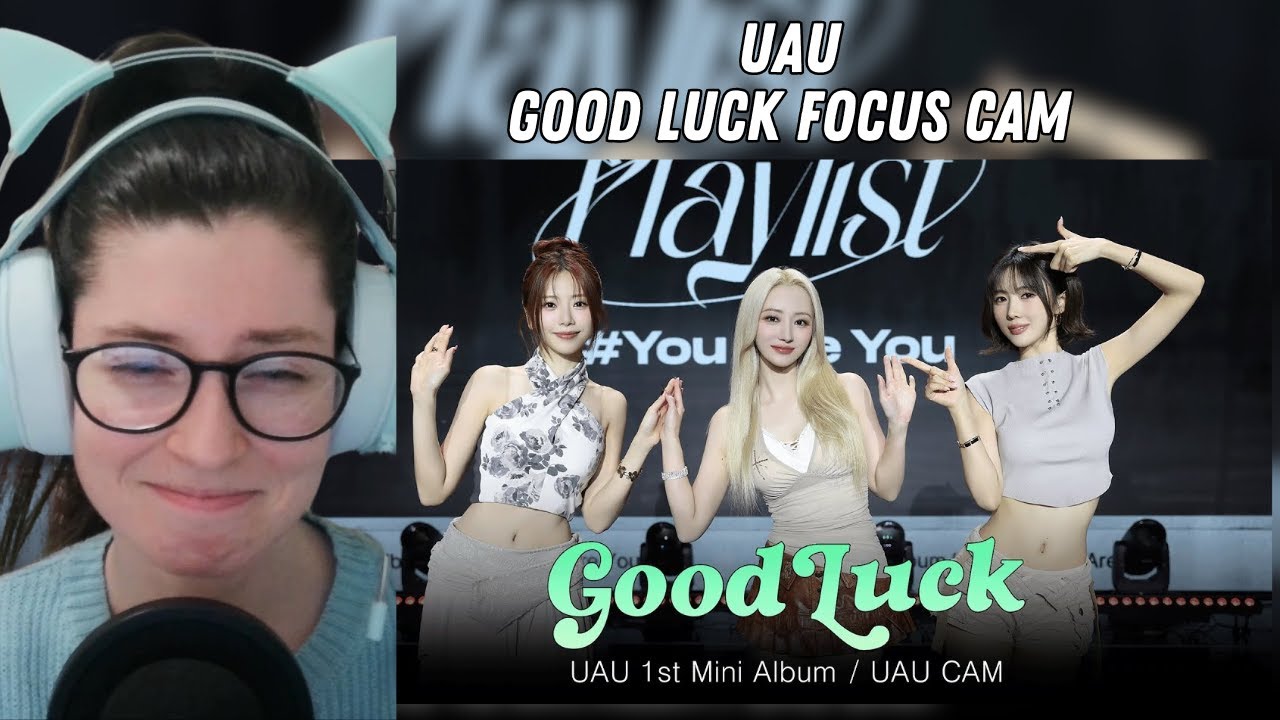 UAU 'Good Luck' Focus Cam Reaction | Cute and Fun Performance! - YouTube