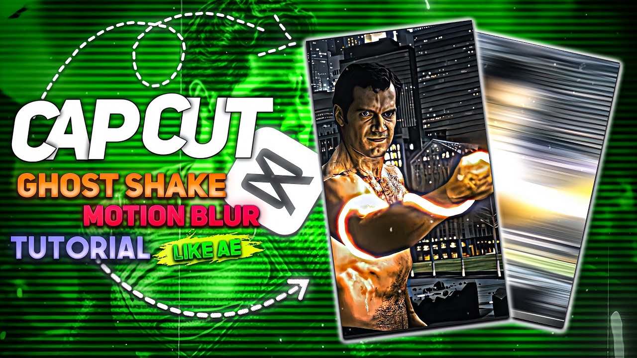 Capcut... Ghost shake + Motion blur Tutorial like Ae..Capcut tutorial - YouTube
