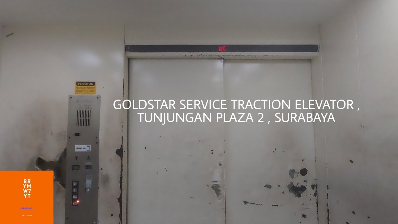 GOLDSTAR TRACTION SERVICE ELEVATOR , TUNJUNGAN PLAZA 2 - YouTube