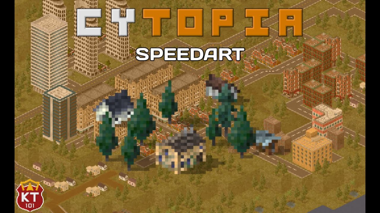 Cytopia SpeedArt: Abandoned House in the Forest - YouTube