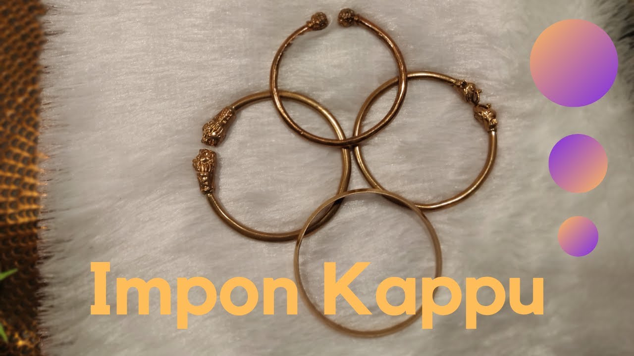 Impon Plain & Design Kappu - 5 Metals Gents Bracelet - YouTube