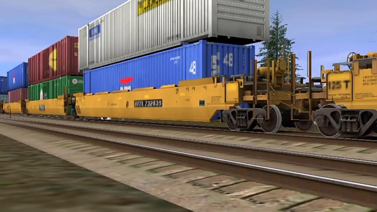 Trainz Simulator Android BNSF INTERMODAL - YouTube