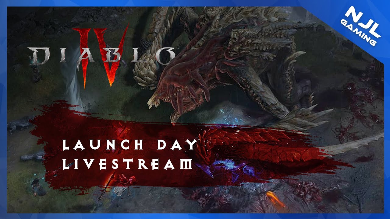 Diablo 4 Early Launch Live Stream - Live Gameplay & New Character - YouTube