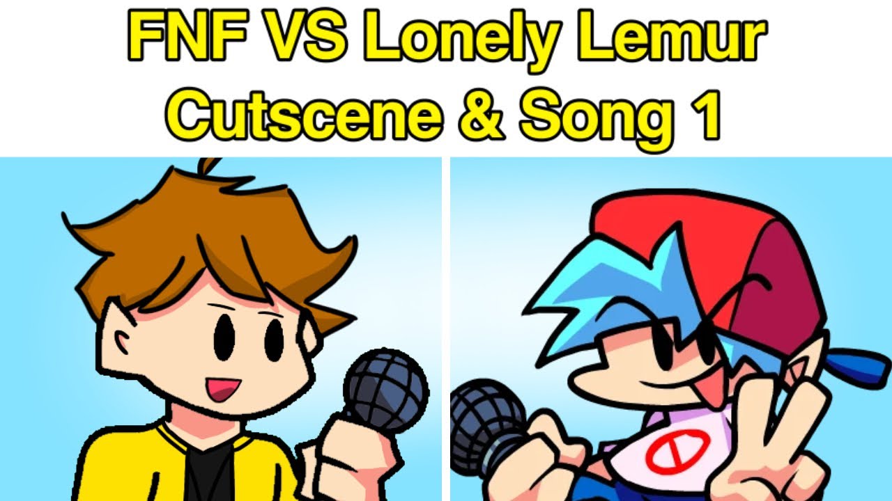 FNF Vs Lonely Lemur || Cutscene & Song 1 - YouTube
