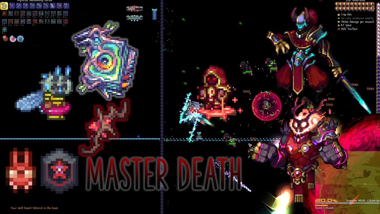 SUPREME CALAMITAS with Subsuming Vortex & The Wand - Terraria Calamity ...