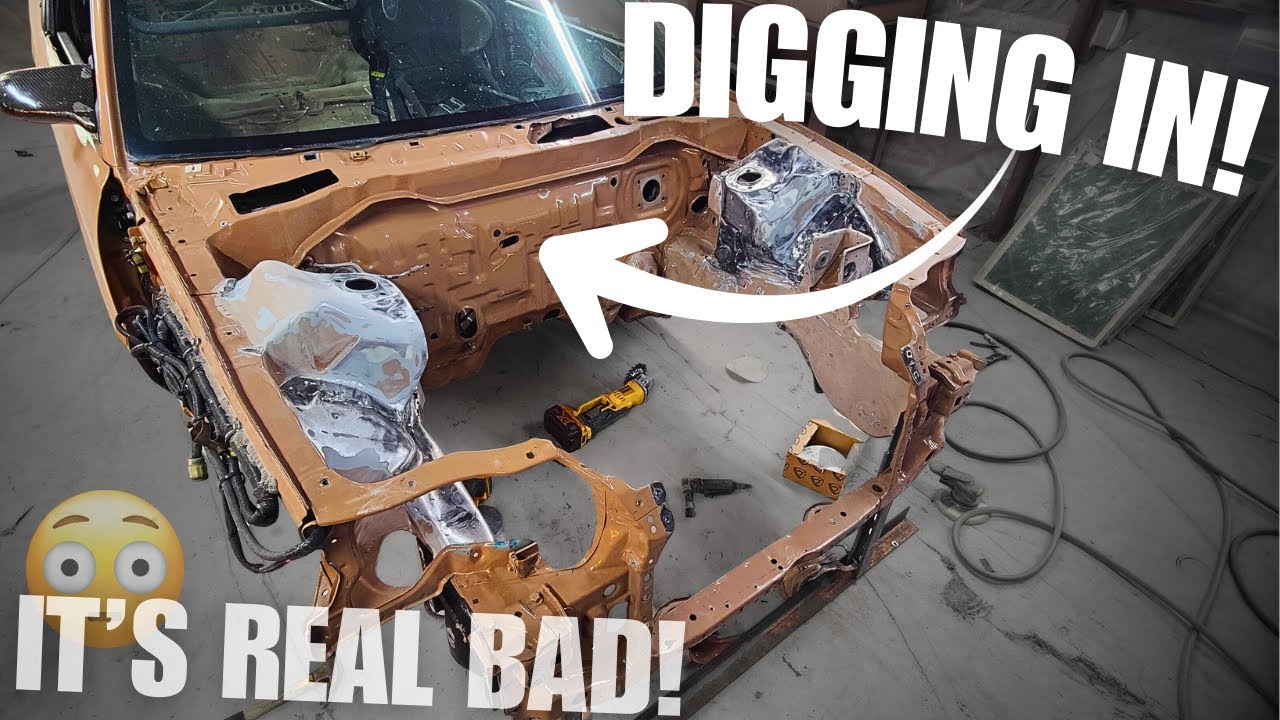 K24 EF - Getting the Bay Sanded down! - YouTube