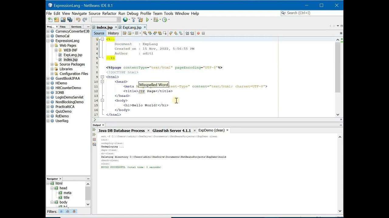 Expression Language In Jsp Youtube