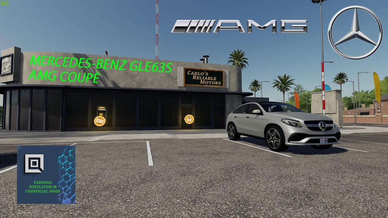 FS19 | Mercedes-Benz GLE63s AMG Coupè | MOD PC | - YouTube