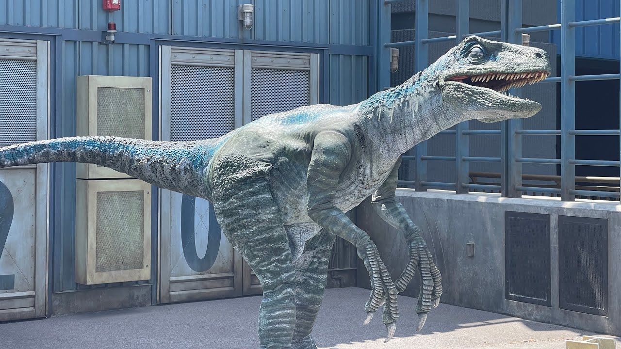 Opening The Gates at Jurassic World: Raptor Encounter at Universal ...