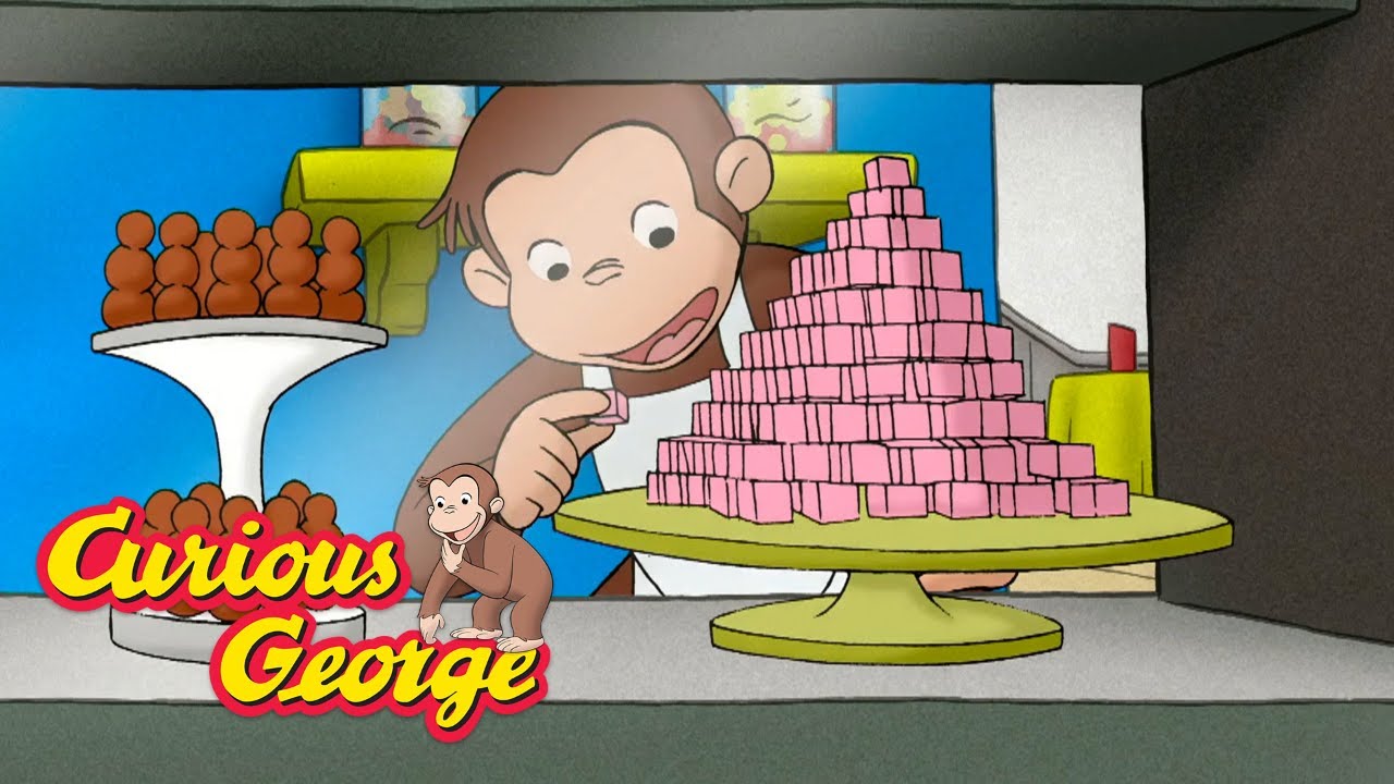 George Runs a Candy Store 🐵 Curious George 🐵 Kids Cartoon 🐵 Kids Movies ...